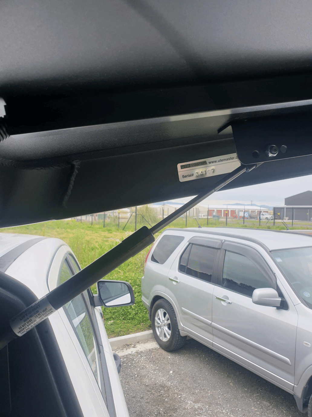 How to find your Utemaster Canopy Serial Number