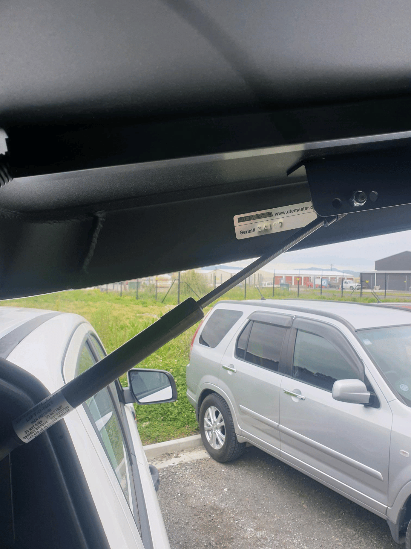 How to find your Utemaster Canopy Serial Number