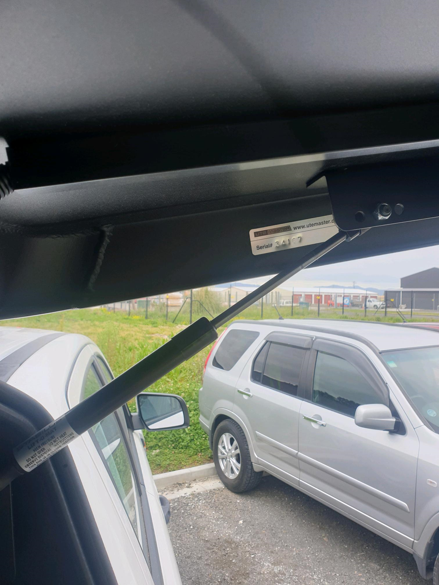 How to find your Utemaster Canopy Serial Number